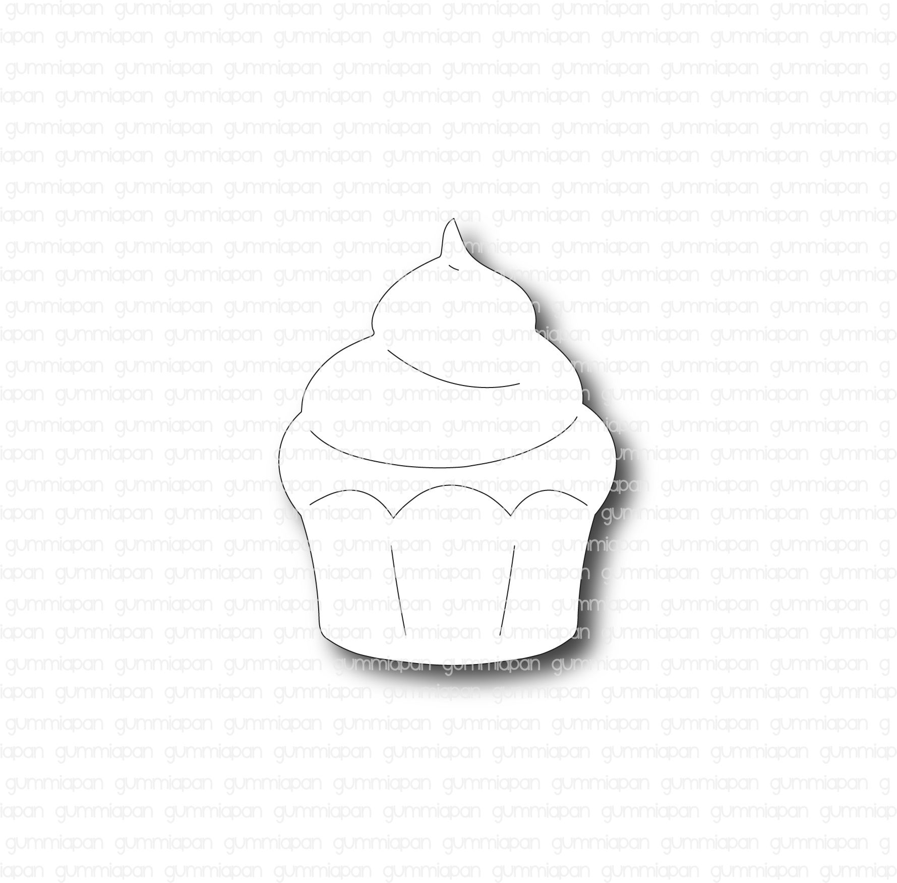Mini Cupcake Gummiapan Mini Cupcake Gummiapan